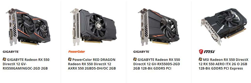 AMD Radeon RX 550, Kartu Grafis Terbaik Dengan Harga 1 Jutaan ...