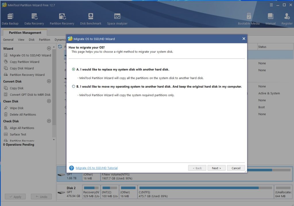 MiniTool Partition Wizard 12.7 : Rekomendasi Software Buat Managemen ...
