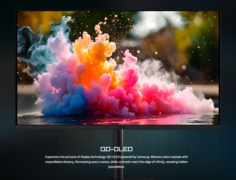 Gigabyte Umumkan Monitor QD-OLED Baru Varian 27 & 32 inci - Murdockcruz